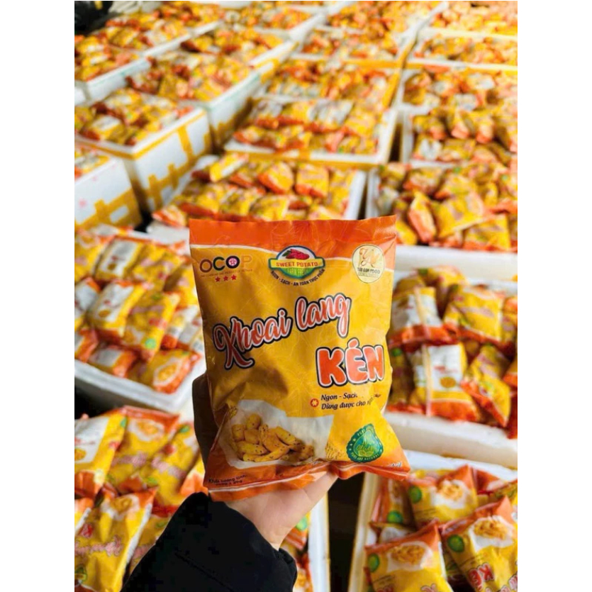 KHOAI LANG KÉN chuan moc viet LOẠI NGON 250g. Món ăn vặt khoai lang ...