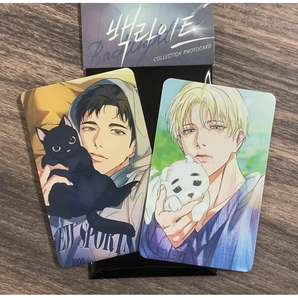 Cặp card Backlight - Manhwa BL - Lezhin | Shopee Việt Nam