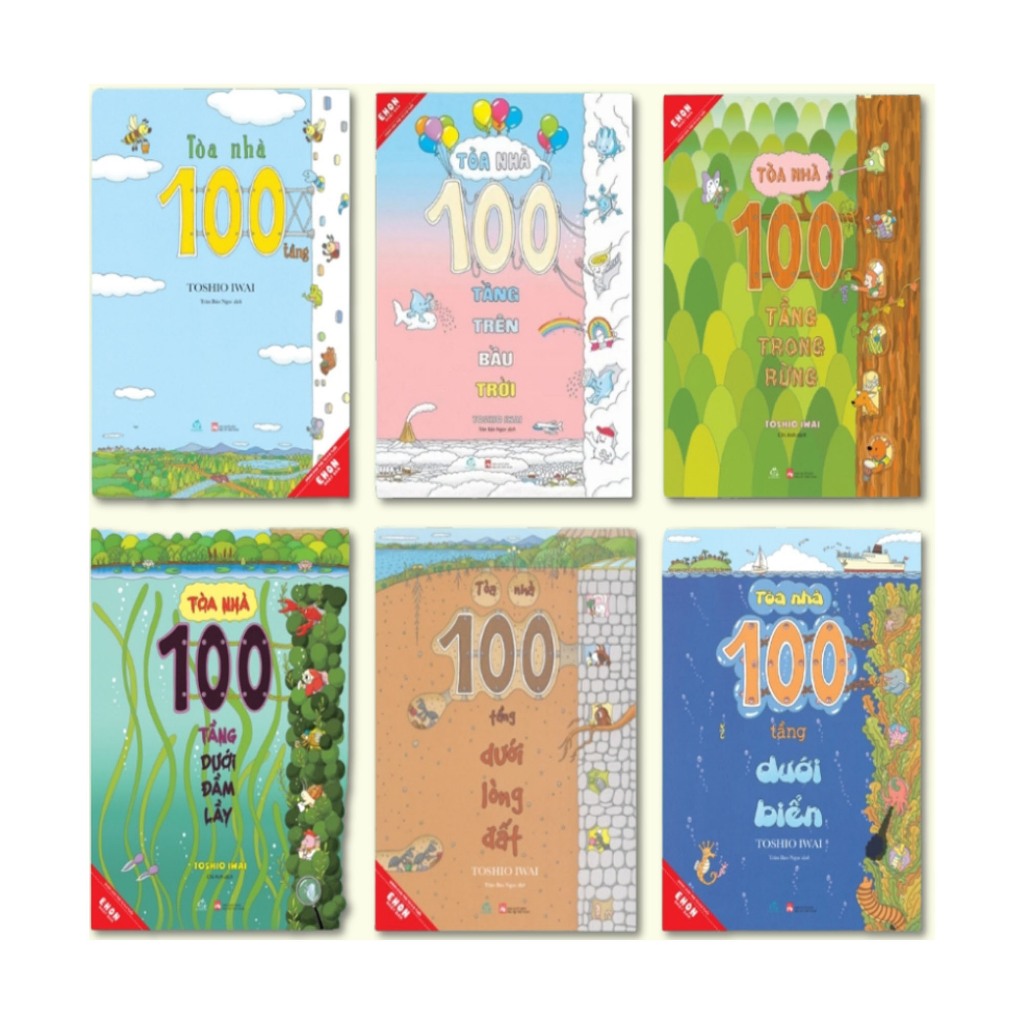 Sách - Combo tòa nhà 100 tầng - Hành trình khám phá thế giới diệu kỳ ...