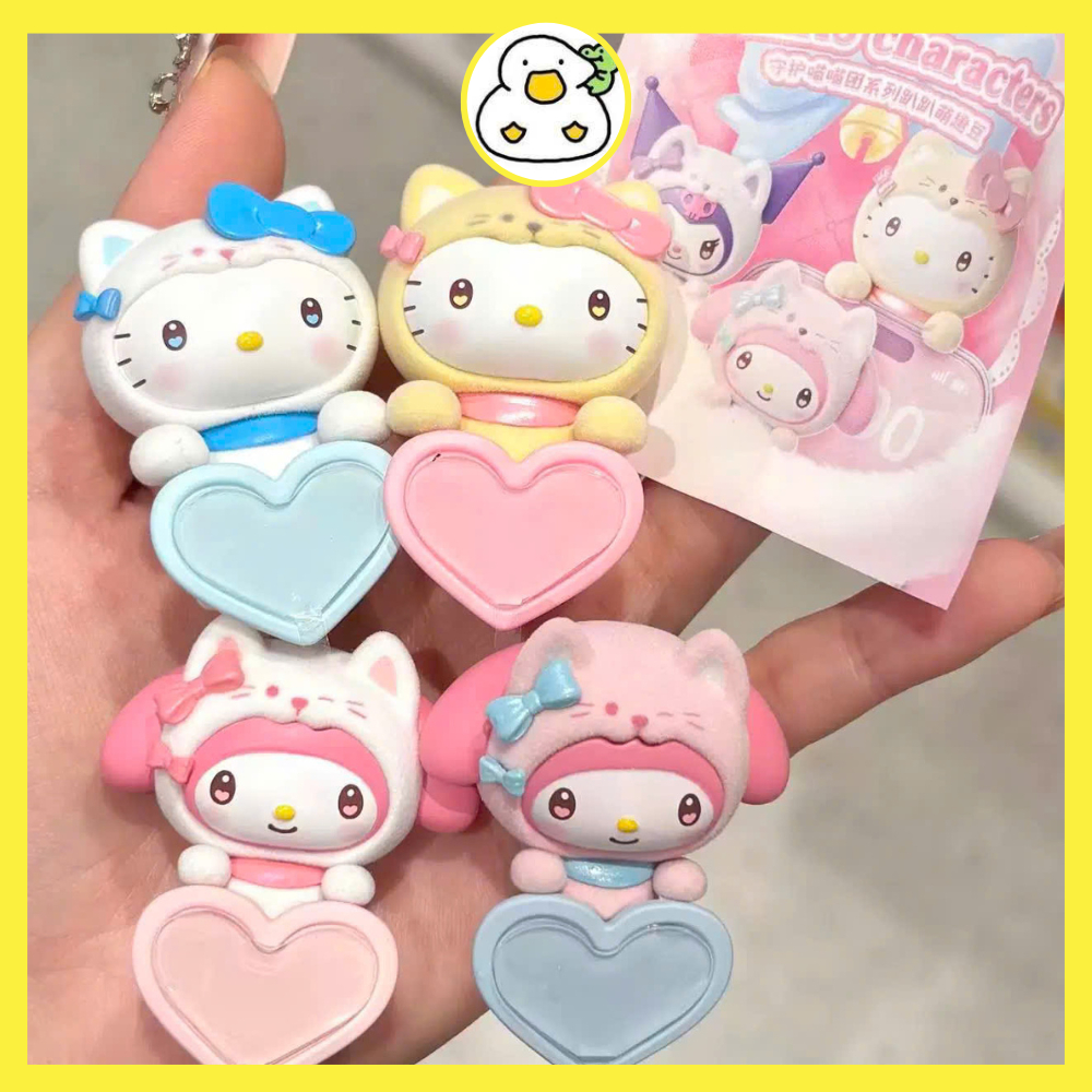 (Có sẵn) Hipper Sanrio - Hello kitty, My Melody, Kuromi hình trái tim ...