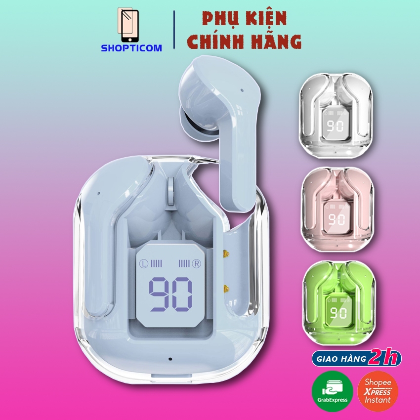 Tai nghe bluetooth không dây gaming KY8 Pro S P cảm ứng có mic phone ...