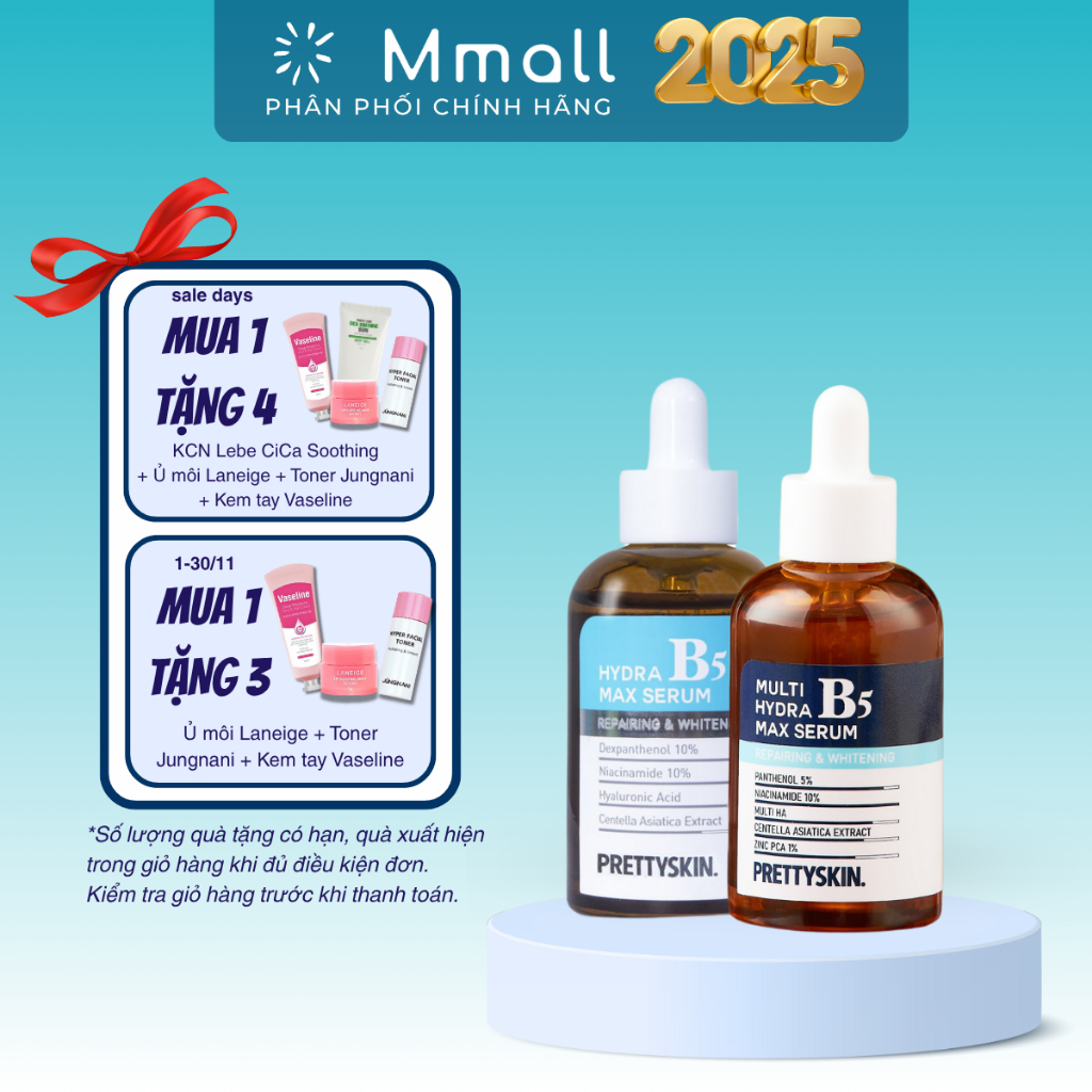Serum B5 Prettyskin Hydra B5 Max Serum Pretty Skin tinh chất B5 dưỡng ...