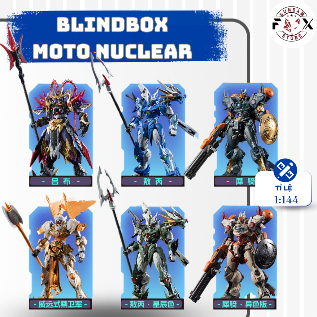 Blind Box Lắp Ráp, Mô hình lắp ráp Anh Hùng Đầu Tiên Của Tôi MOTO NUCLEAR - Fox Gundam Store ...