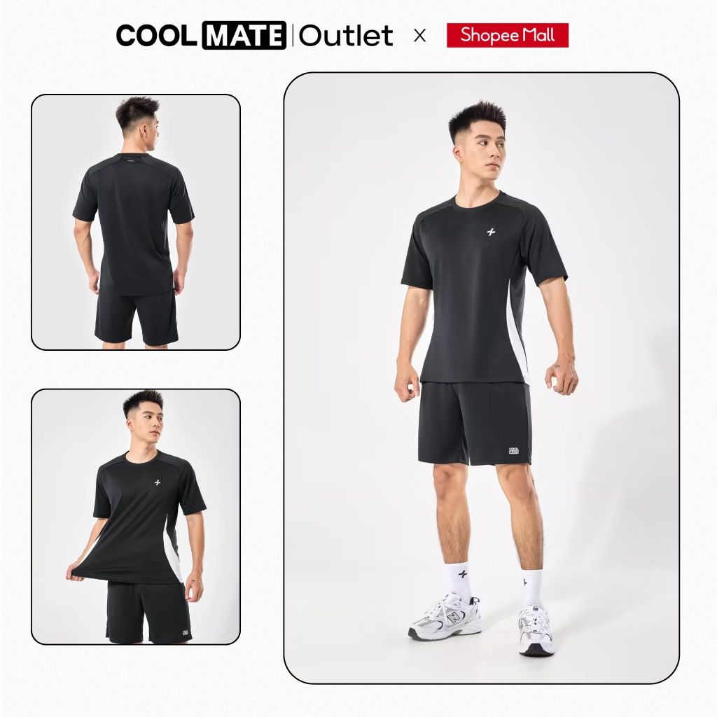 Áo Thun Nam Coolmate Thể Thao Promax Sideflow Nhanh khô, Thấm hút ...