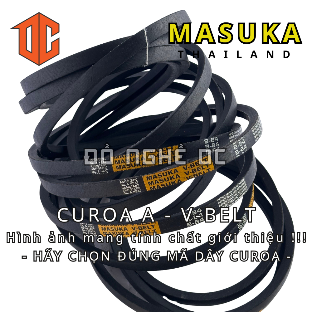 Dây đai curoa thang MSK dạng A77 A78 A79 A80 A81 A82 A83 A84 A85 A86 ...