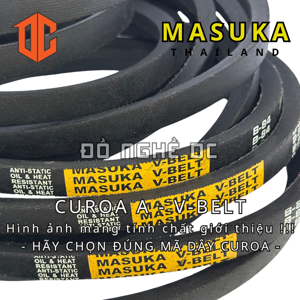 Dây curoa thường Thailand - MSK A52 A75 A69 A63 A51 A91 A49 A67 A56 A87 ...
