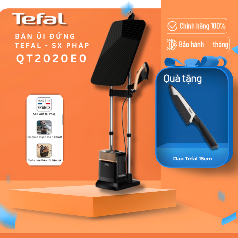 Bàn là ủi cây đứng Tefal IXEO POWER QT2020E0 sản xuất Pháp - Hàng Chính ...