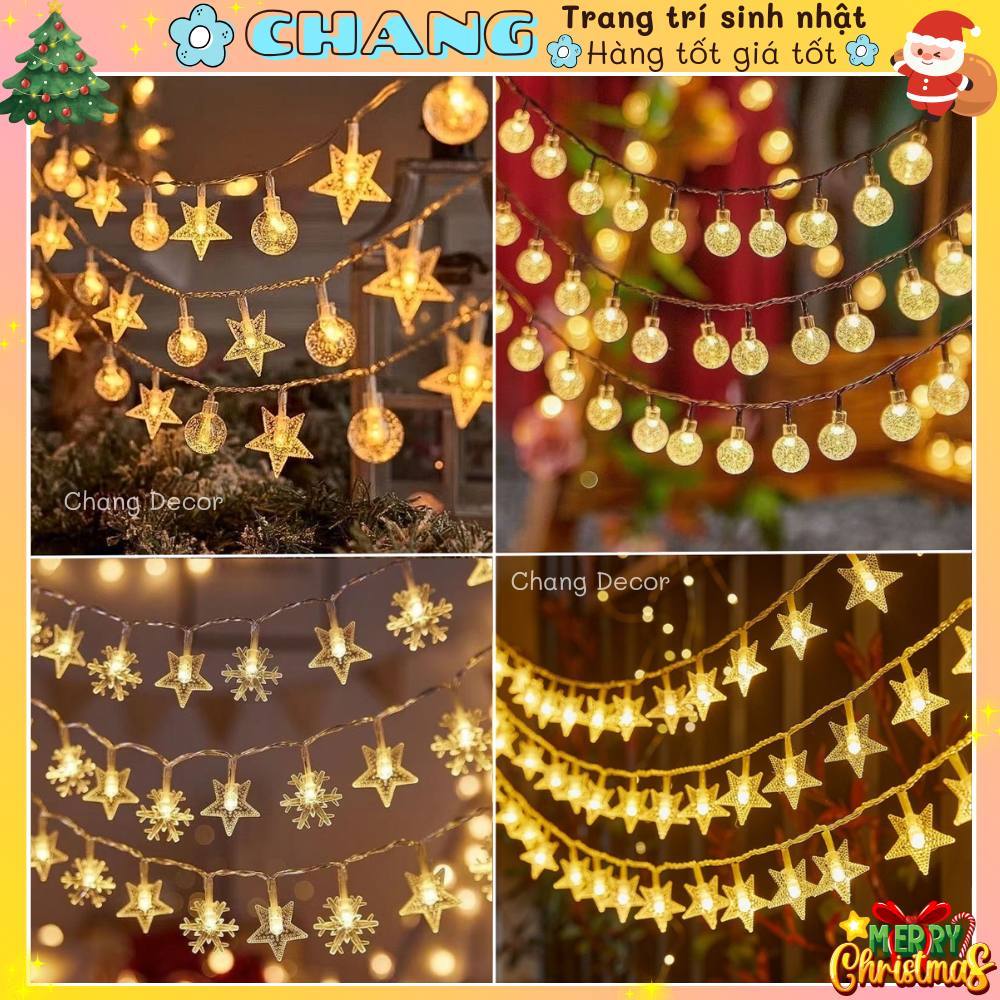 Đèn Led NOEL, Đèn Trang Trí Giáng Sinh Chang Decor | Shopee Việt Nam
