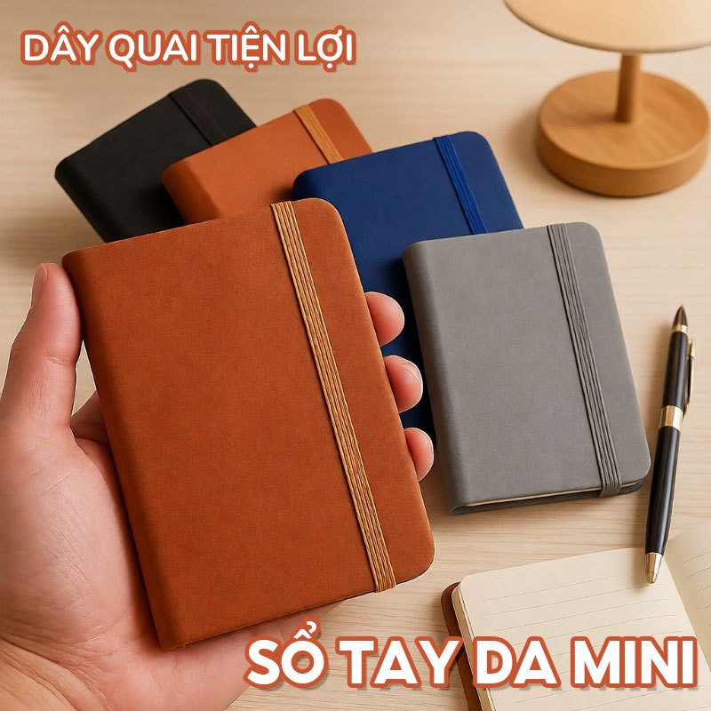 Sổ Tay Ghi Chép Mini A7 Cao Cấp – Sổ Tay Đẹp Ghi Chú Học Tập,Giấy Dày ...