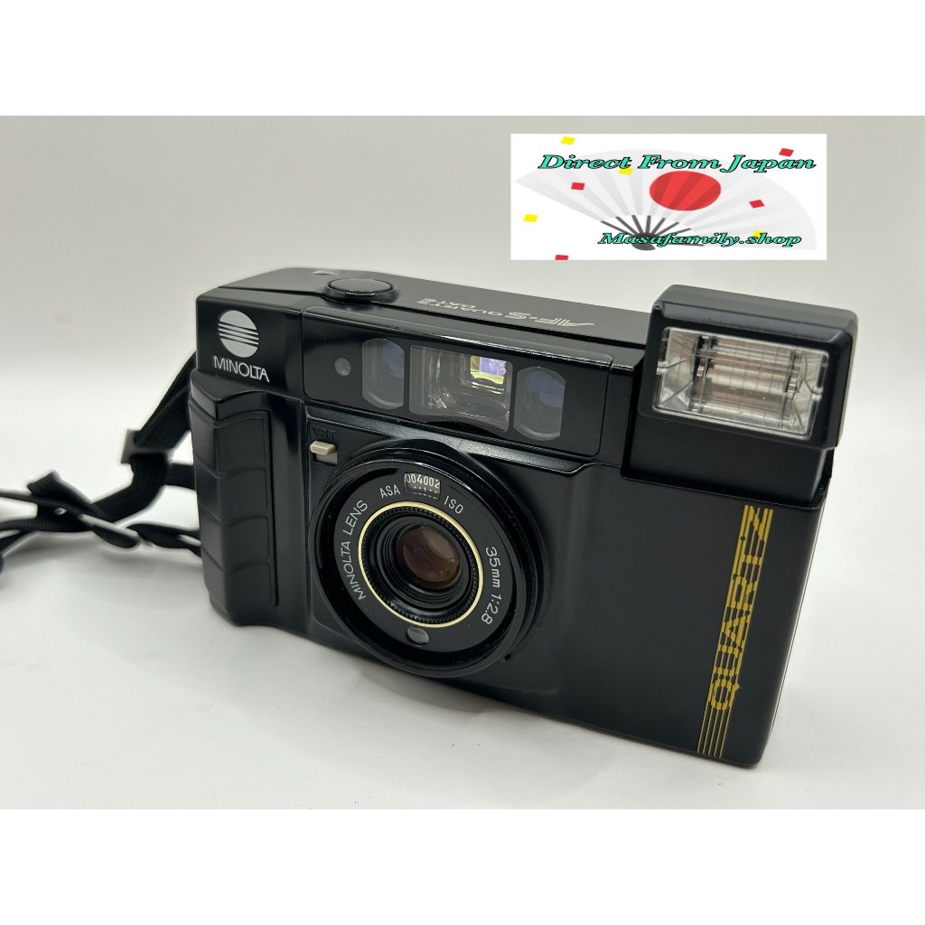 Minolta AF-S Quartz Date 35mm Film Camera Black – Parts Only / Untested ...
