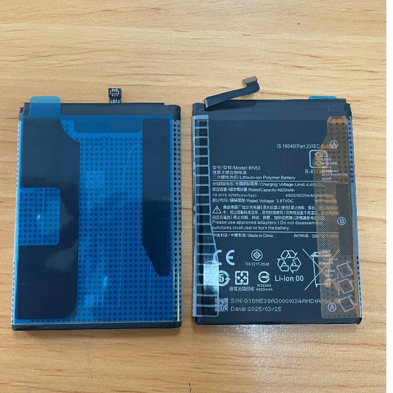 Pin Xiaomi Redmi Note 10 Pro / Note 9 pro / BN53 / Dung Lượng 5020mAh ...