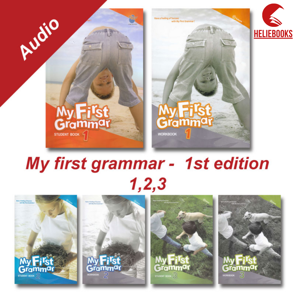 Sách - My First Grammar 1st edition - Combo Student's book + Workbook ...