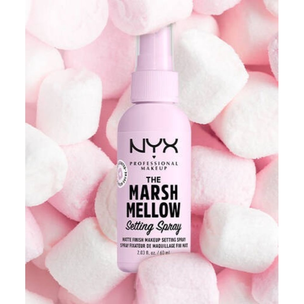 [USA] XỊT KHOÁ NỀN GIỮ LỚP TRANG ĐIỂM NYX THE MARSHMALLOW SETTING SPRAY ...