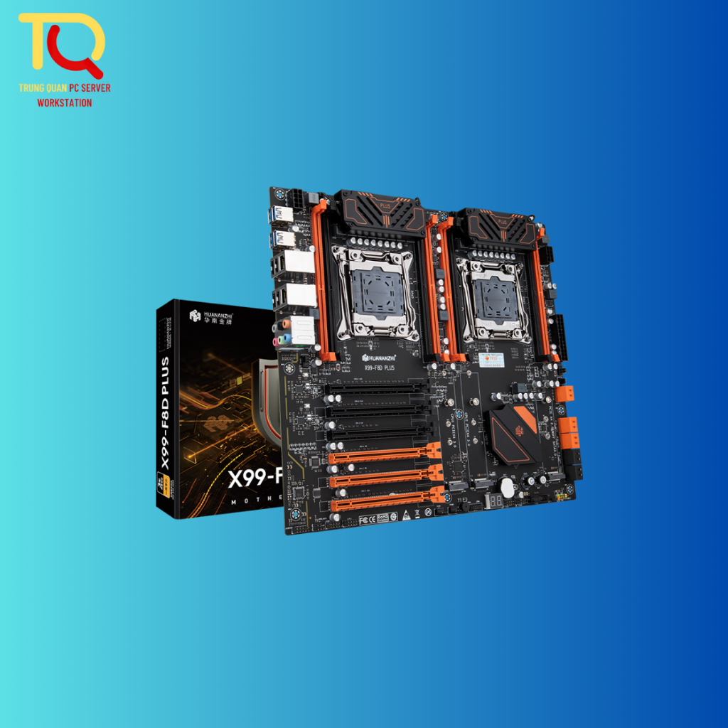 MAINBOARD HUANANZHI X99 F8D Plus Dual 2 CPU | Shopee Việt Nam
