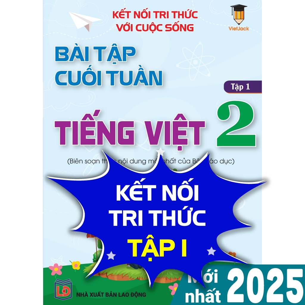 Sách - Bài tập cuối tuần Tiếng việt lớp 2 Kết nối tri thức (Tập 1 ...