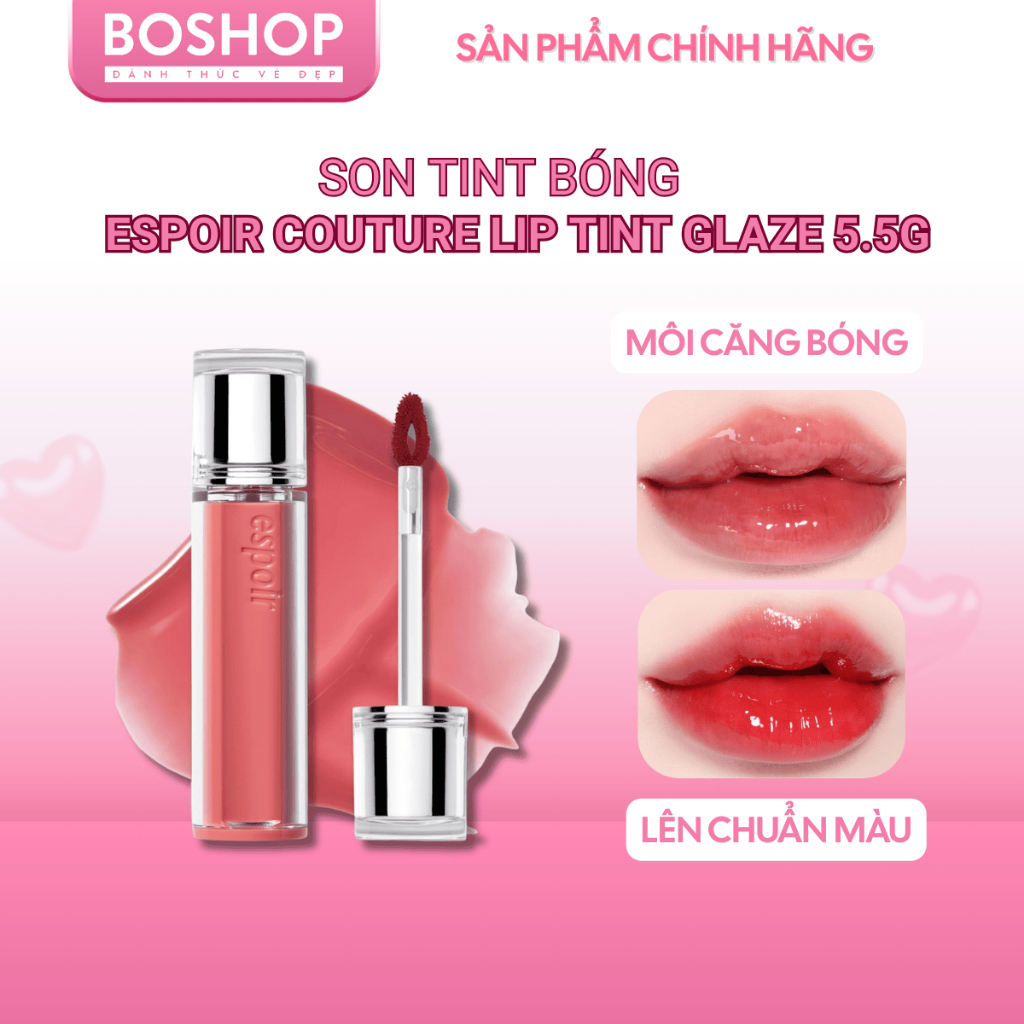 Son Tint Bóng Espoir Couture Lip Tint Glaze | Shopee Việt Nam