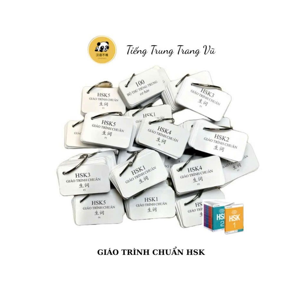 Flashcard Từ Vựng Tiếng Trung HSK 12345 Thẻ học từ vựng tiếng Trung ...