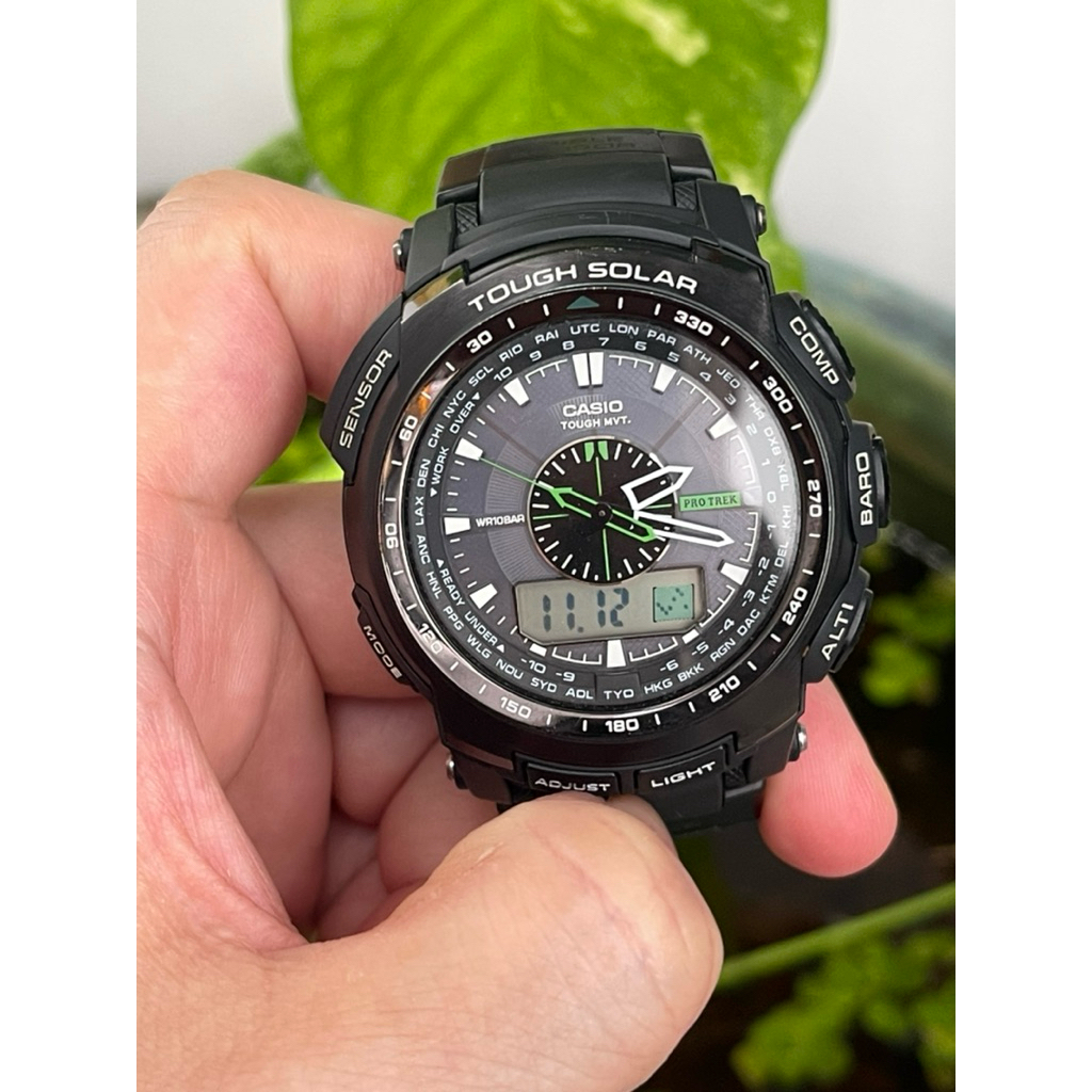 casio protrek PRW 5100 pin solar, đẹp 98% | Shopee Việt Nam