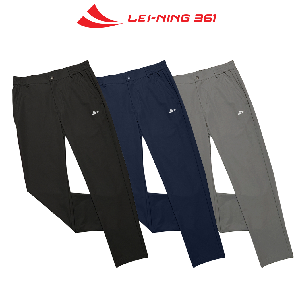 Quần Golf Nam Lei-Ning 361 Chất Kaki Gió , Thiết Kế Có Đai, Co Giãn ...