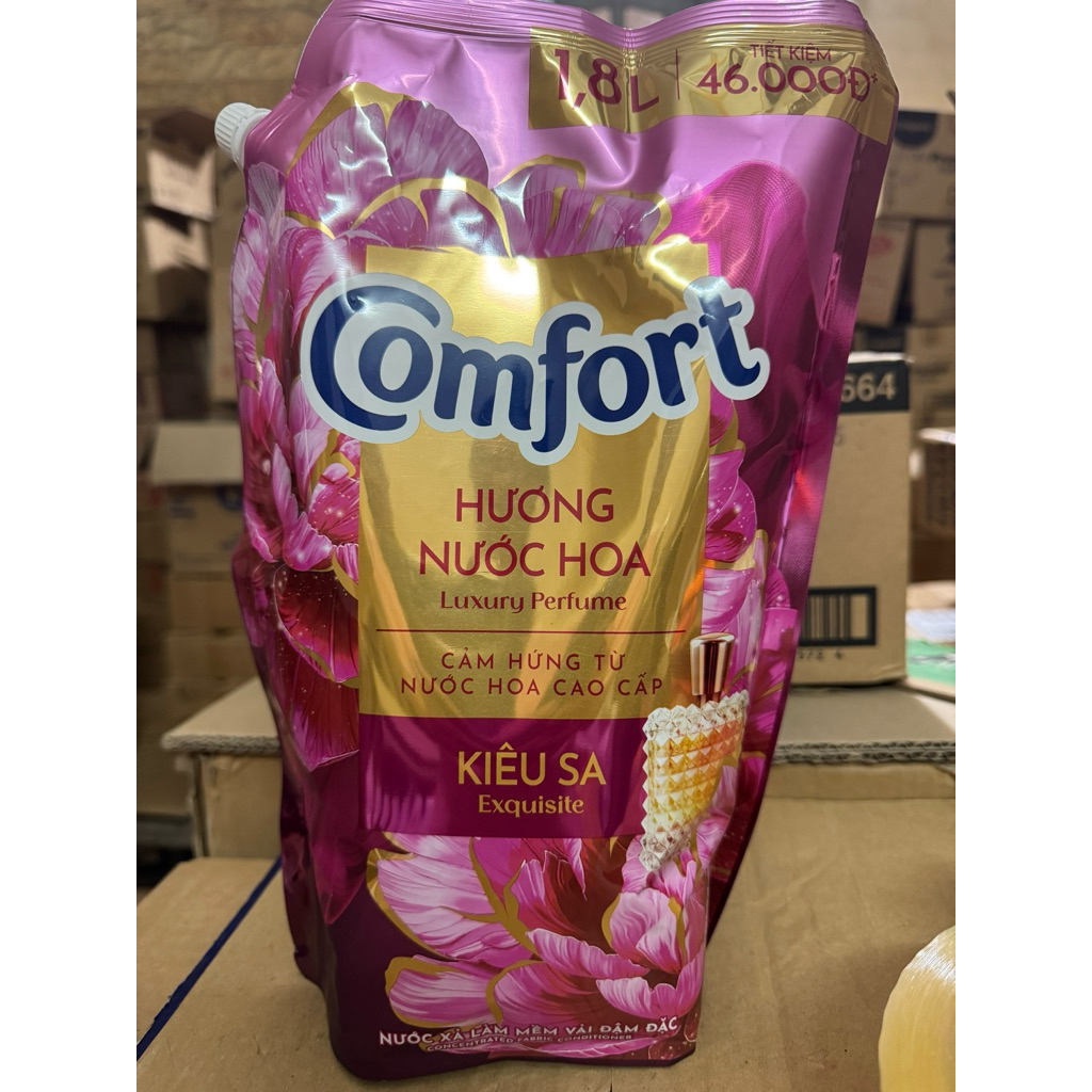 Comfort tui hương nước hoa thiên nhiên mẫu đơn kiêu sa 1.8l | Shopee ...