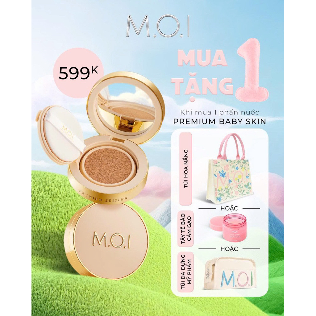 Cushion MOI phiên bản đặc biệt nâng cấp kiềm dầu và chống nắng | Shopee ...