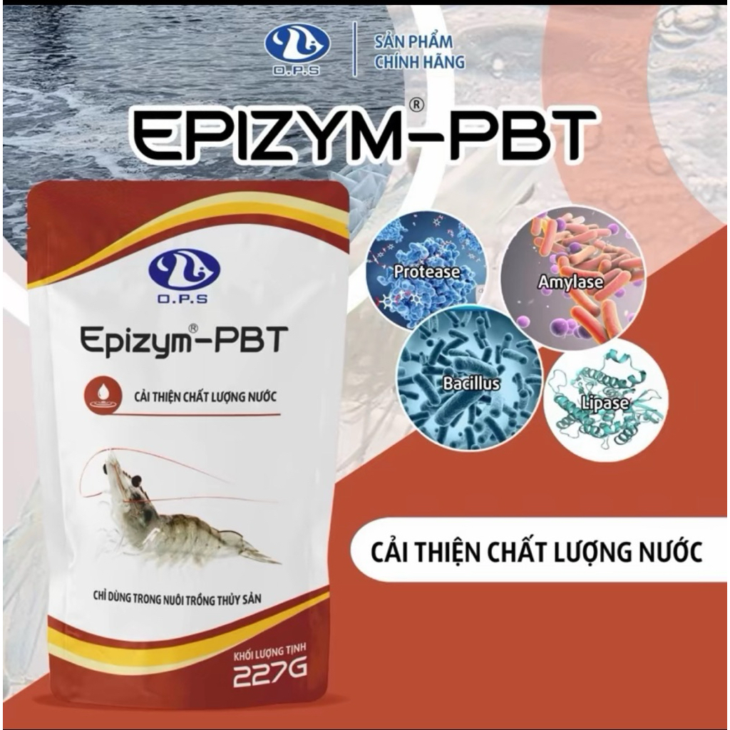 EPIZYM - PBT - Hỗ trợ làm sạch chất lượng nước cho bể tôm, cá | Shopee ...