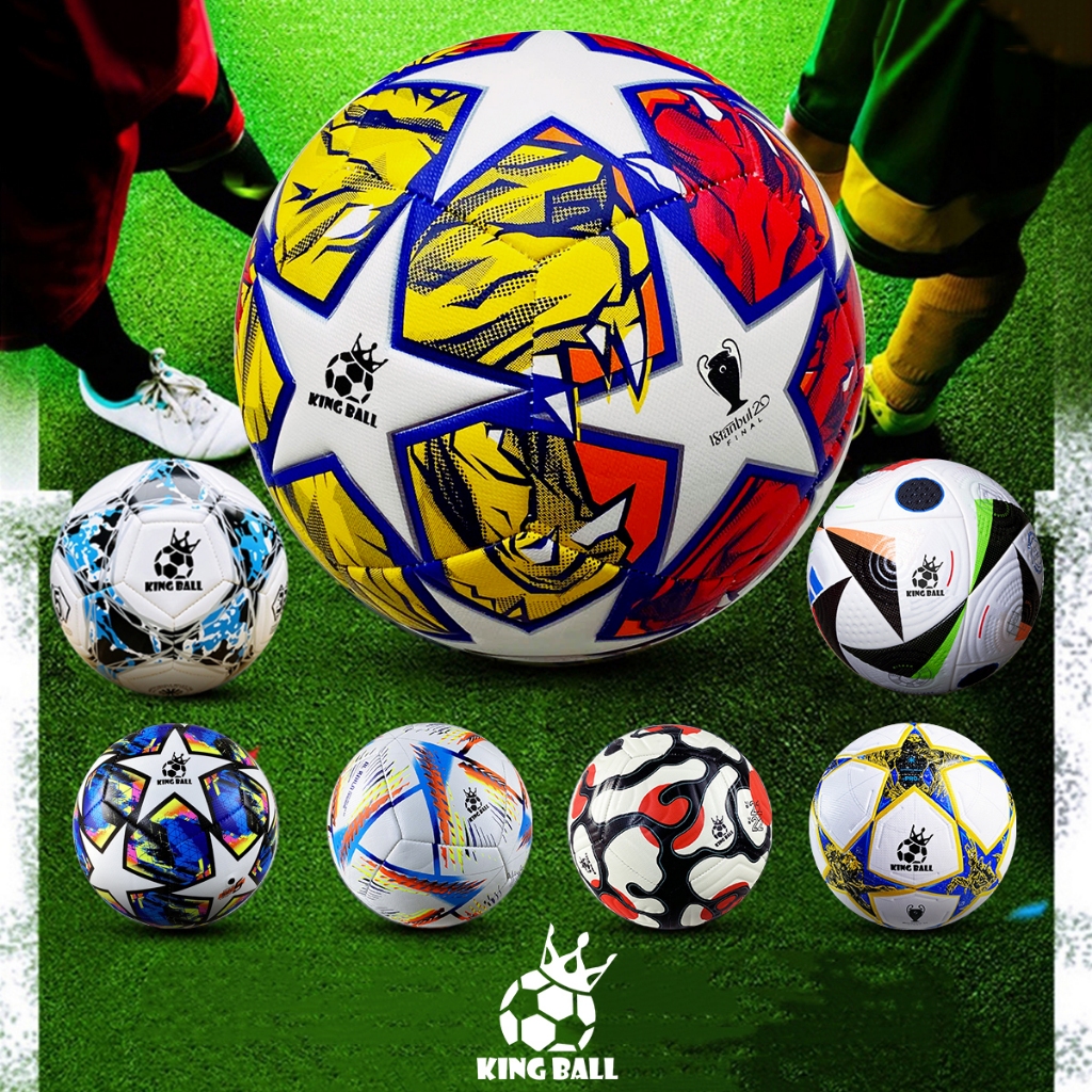 Quả Bóng Đá Chính Hãng King Ball Size Số 4 5 Trái Banh Trẻ Em | Shopee ...