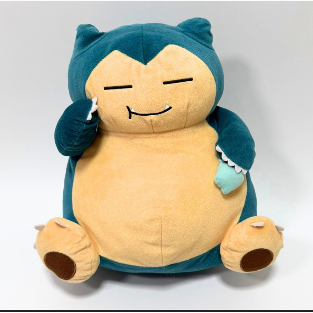 [có săn]Pokemon Snorlax Mogu Mogu Time Mecha Big Plush Doll Banpresto ...