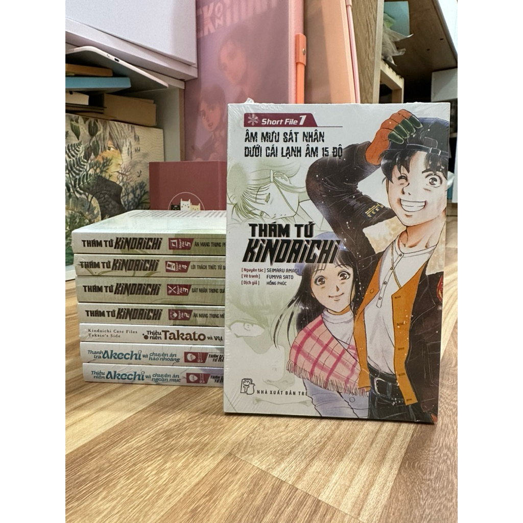 [Sổ tay] Combo Kindaichi short file ngoại truyện 8T seal | Shopee Việt Nam