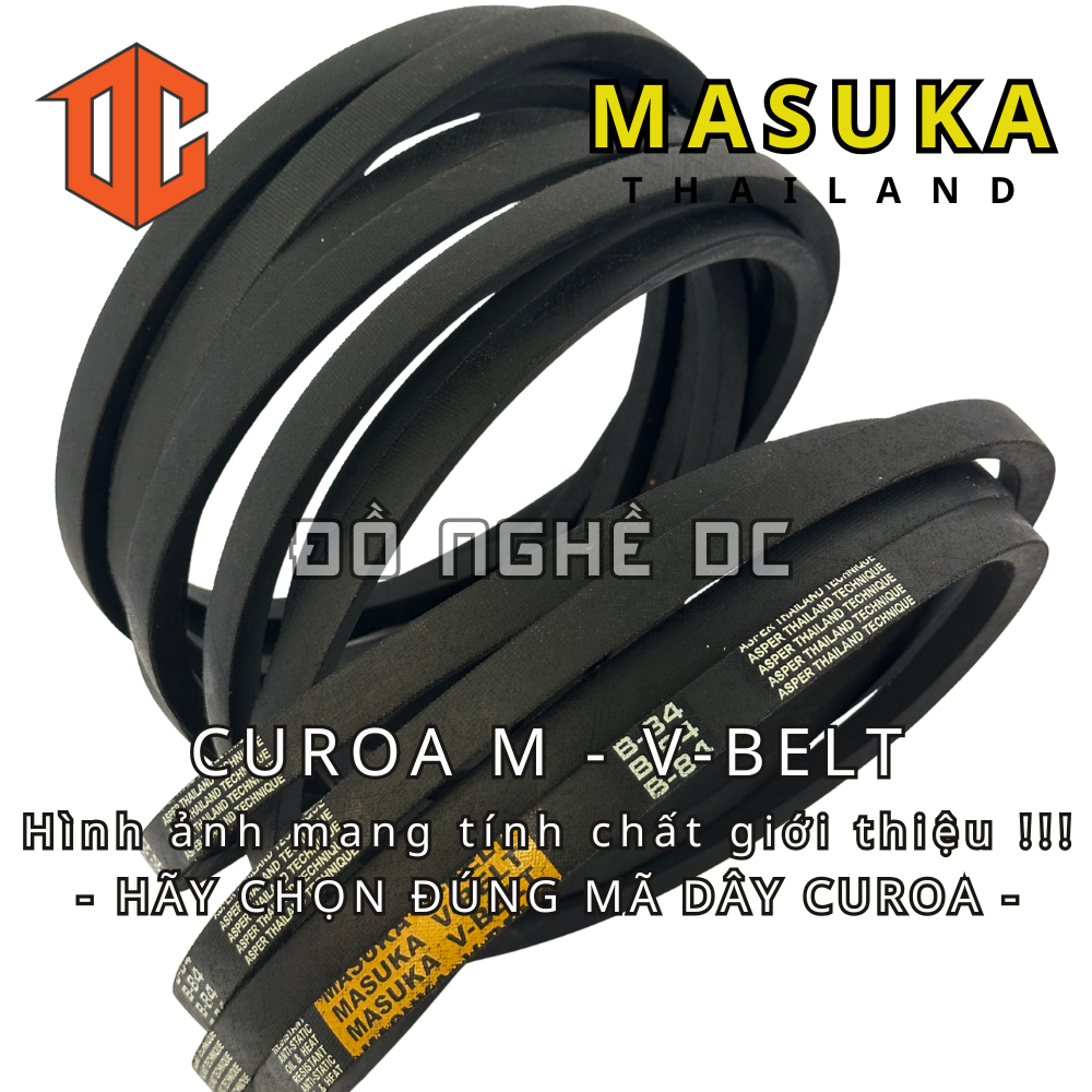 Sợi dây curoa thường MSK - Thailand M22 M64 M93 M87 M46 M60 M88 M73 M67 M89 M32 M33 M52 M43 M66 ...