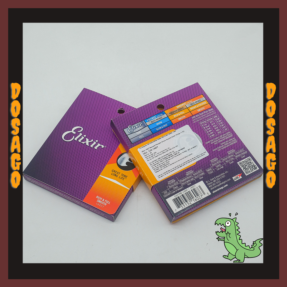 Dây lẻ đàn Guitar Acoustic Elixir 16027 Cao Cấp China | Shopee Việt Nam