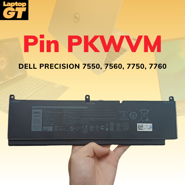 [ PIN đóng cell MỚI ] dùng cho Dell precision 7550, 7560, 7750, 7760 ...