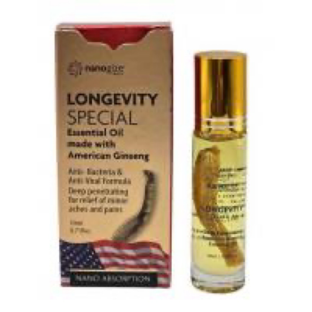 DẦU NHÂN SÂM NANOGIZE LONGEVITY - 10 ml | Shopee Việt Nam