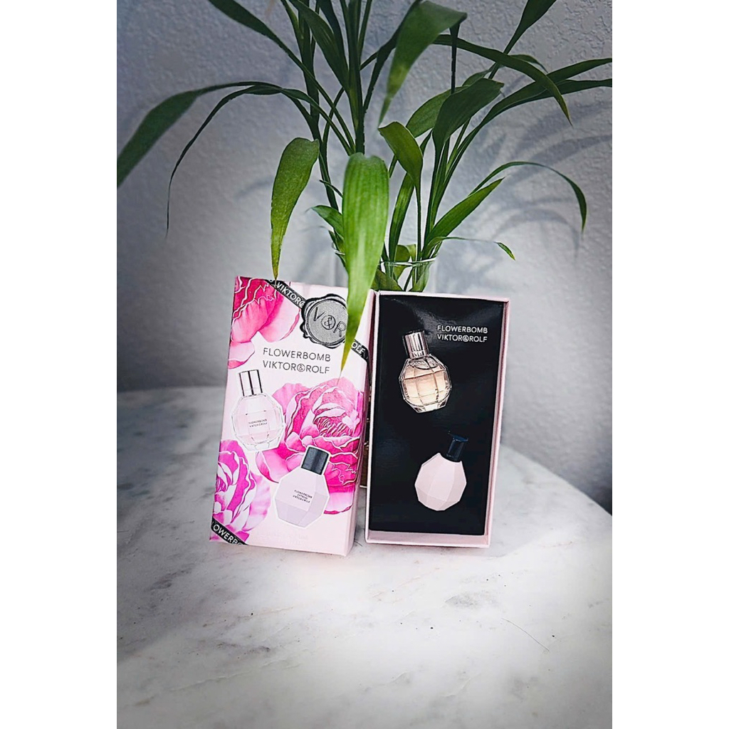 Set Viktor & Rolf Flowerbomb EDP mini 7ml | Shopee Việt Nam