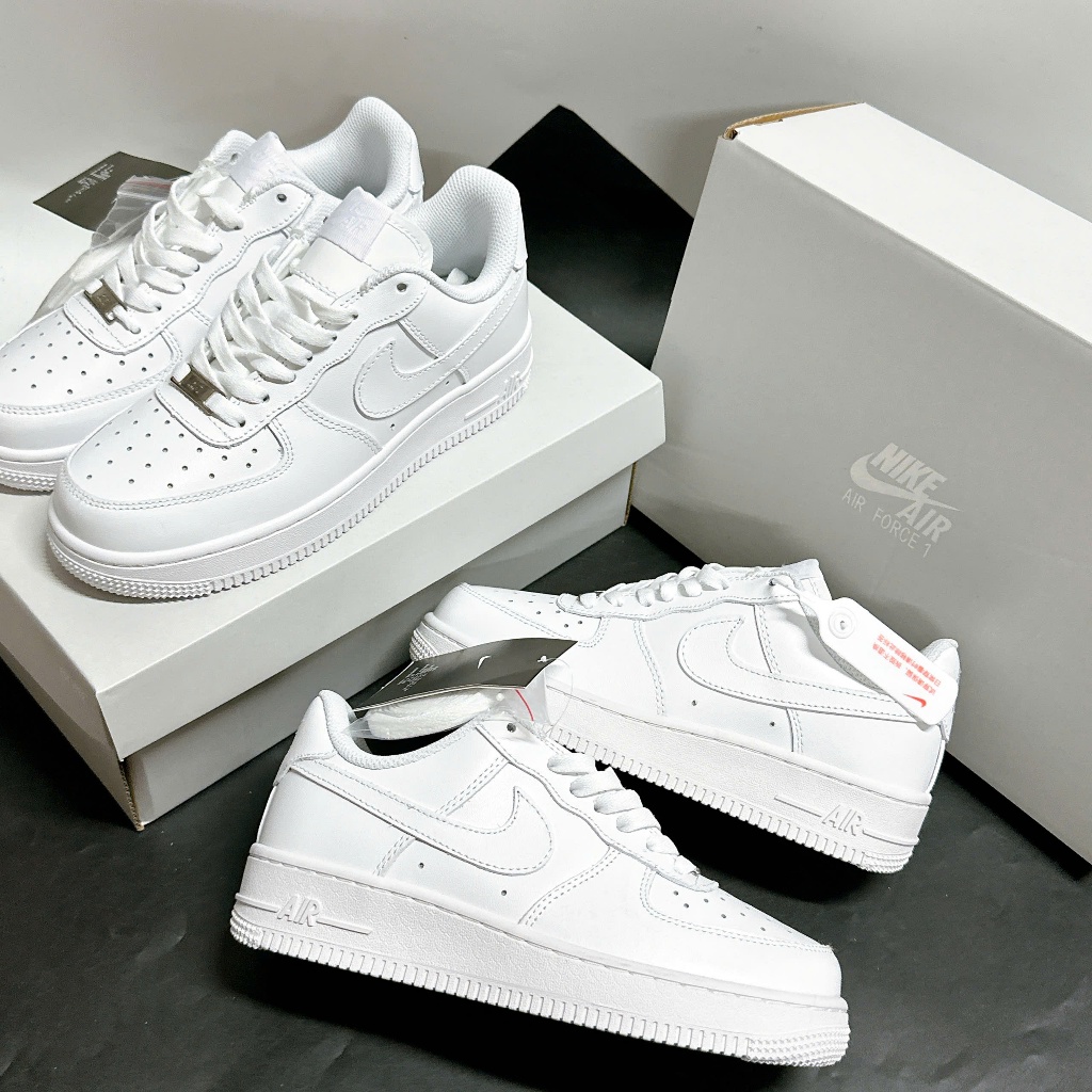 Giày Thể Thao Nike Air Force 1 Full White – Sneaker AF1 Trắng Nam Nữ ...