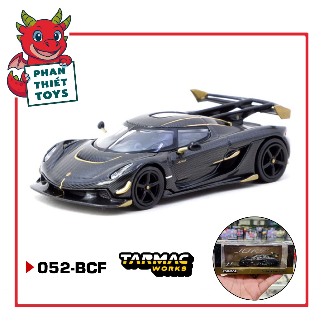 Mô hình xe Koenigsegg Jesko Attack Black Carbon Fiber Special Edition ...