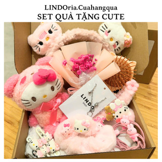 Set Quà Tặng Bạn Gái Cute LINDOria, Quà Sinh Nhật, 20/10, 14/2, 8/3 ...