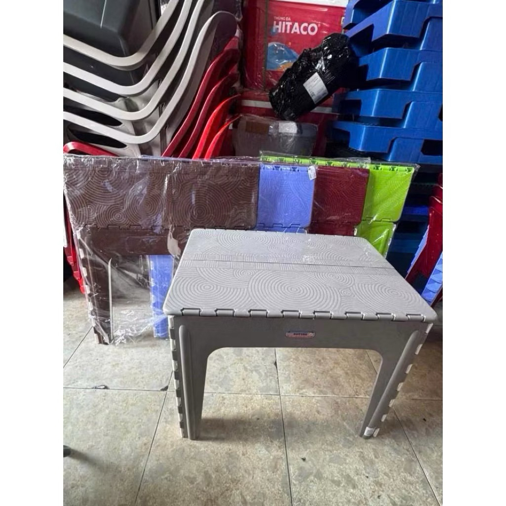 Bàn nhựa xếp Duy Tân cao cấp | Shopee Việt Nam