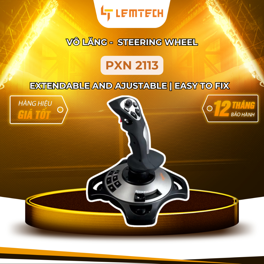 PXN 2113 PRO – Vô Lăng Chơi Game Đa Năng Cao Cấp Cho Flight Sim ...