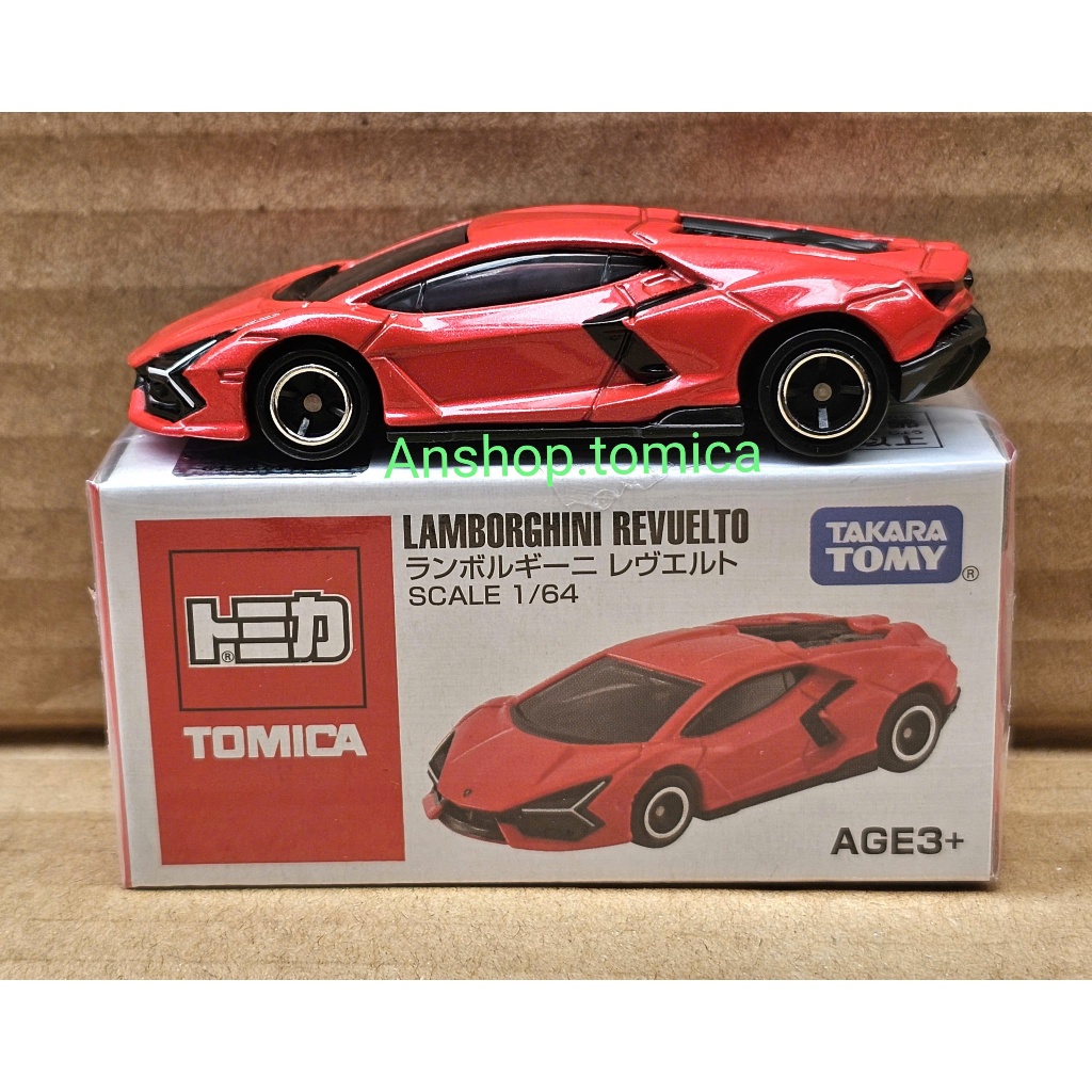Xe mô hình tĩnh tomica Nhật bản Lambor màu đỏ có hộp bản đặc biệt ...