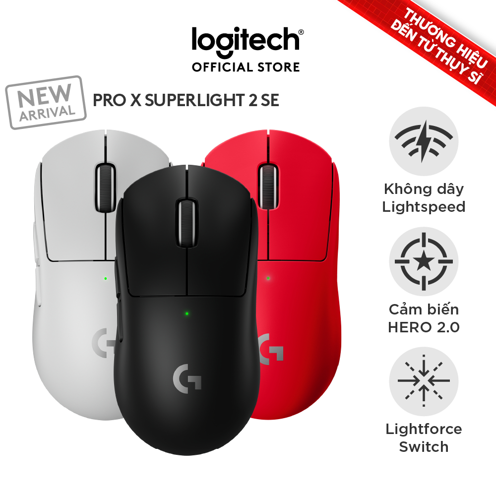 Chuột gaming không dây Logitech G PRO X SUPERLIGHT 2 SE - Chuẩn Pro ...