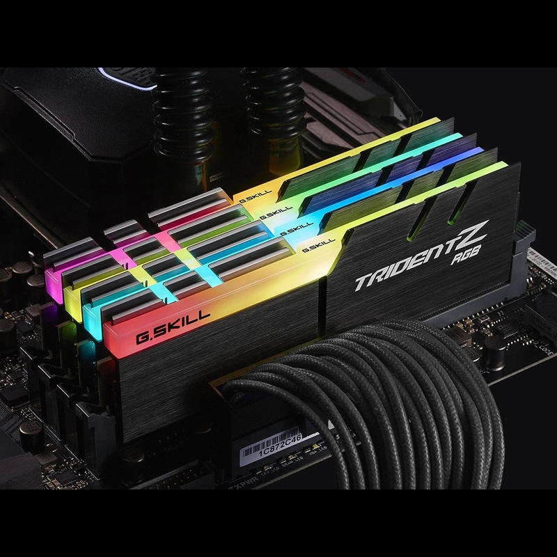 Kit Ram Máy Tính G.Skill Trident Z RGB 32GB (16x2) 3000Mhz DDR4 ...
