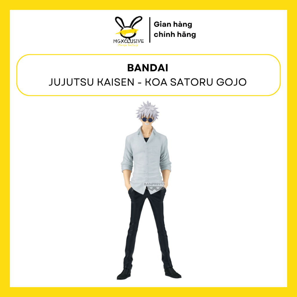 Mô Hình Chính Hãng Bandai King Of Artist - jujutsu kaisen Satoru Gojo ...