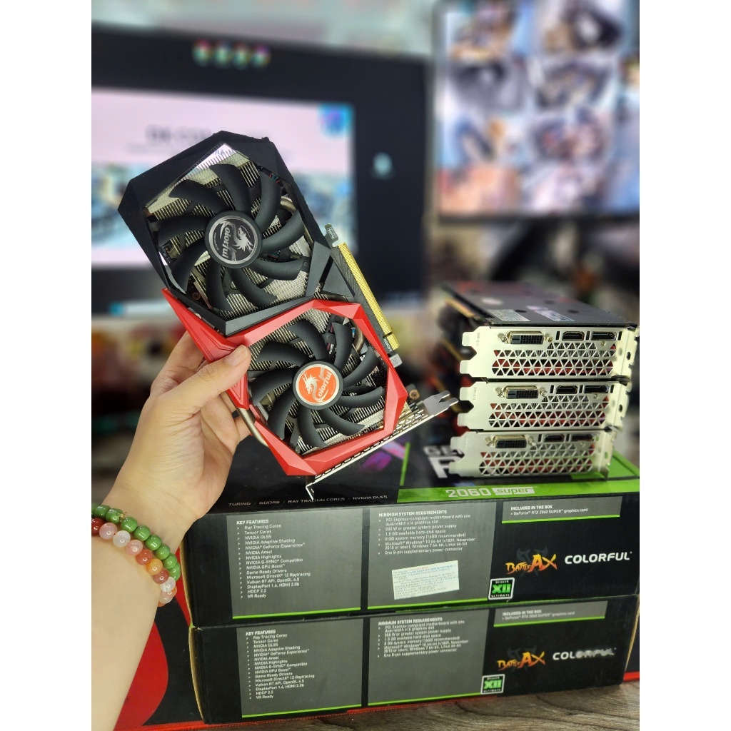 Card màn hình Colorful GeForce RTX 2060 SUPER NB 8G GDDR6 Full Box ...