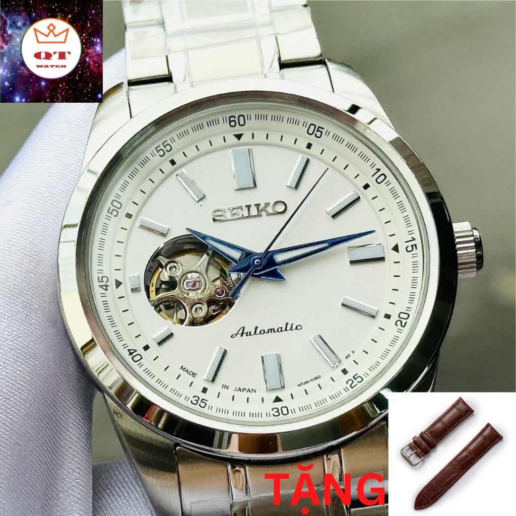Đồng Hồ Nam Seiko SCVE049 Chính Hãng Tặng Kèm Dây Da Cao Cấp | Shopee ...