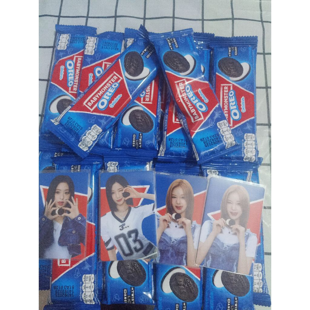 ( tặng 1 oreo )Card baby monster oreo off 100% | Shopee Việt Nam