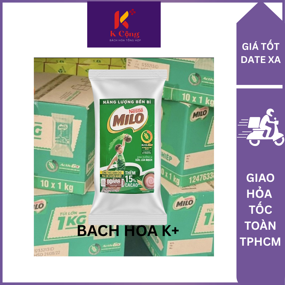 Date 2027 (Thùng 10kg) Bột Milo 1 Kg dùng trong pha chế | Shopee Việt Nam