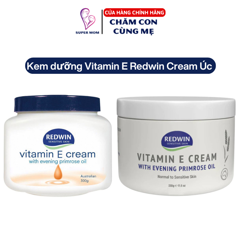Kem Dưỡng Ẩm Sáng Da Vitamin E Redwin Cream Úc 300g 330g giúp da mềm ...