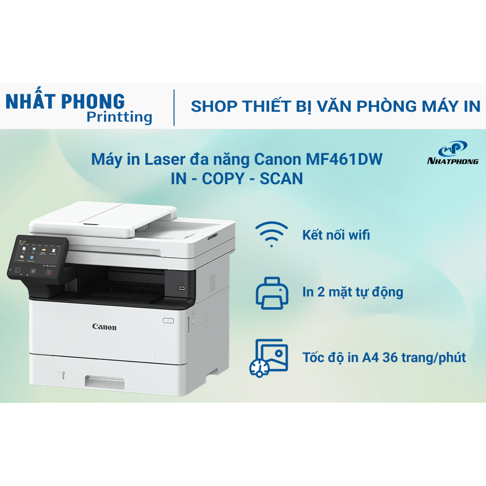 Máy in Canon i-SENSYS MF 461DW (nguyên kiện, nguyên seal, mới 100% ...