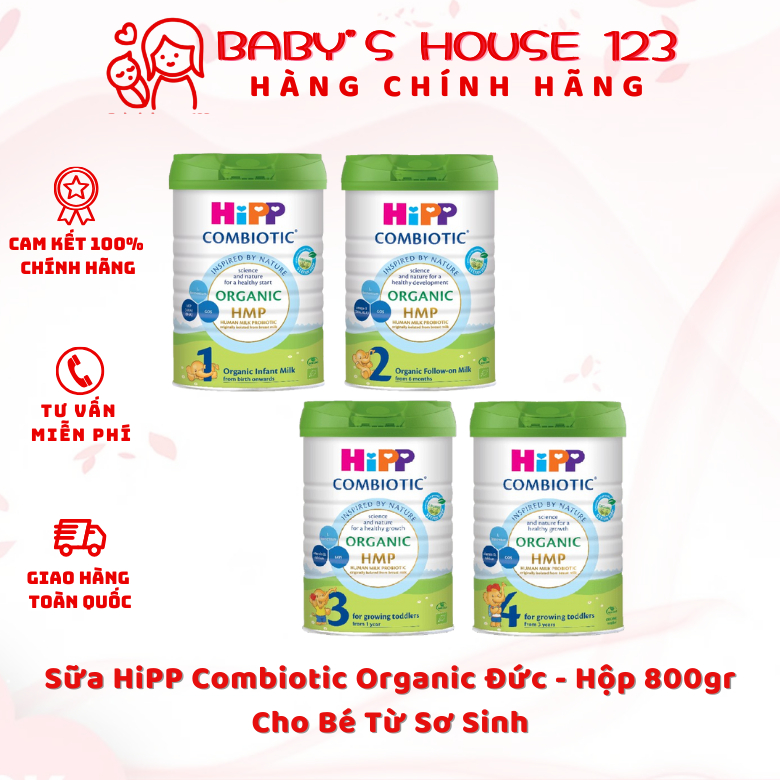 [Chính Hãng] Sữa Bột Hipp Organic Combiotic Đức | Sữa Hipp Tăng Cân ...